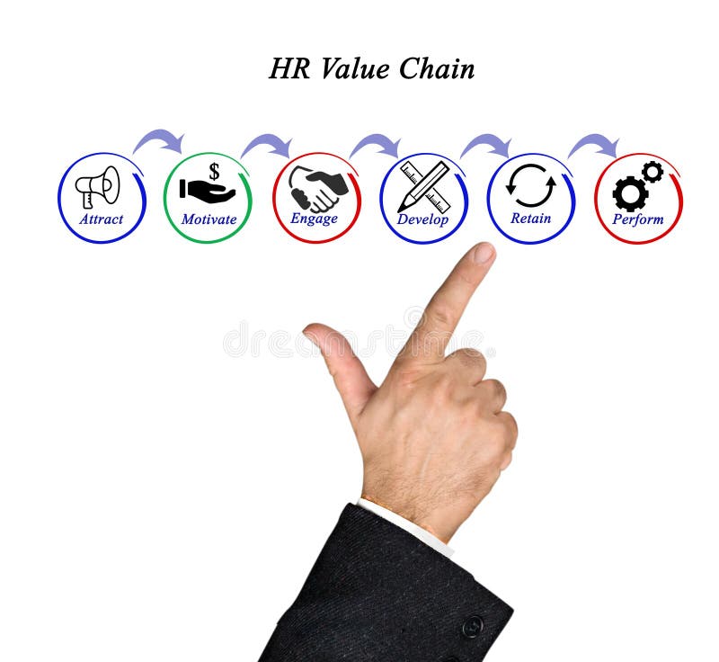 HR Value Chain stock photo. Image of salary, lecturer - 126809502