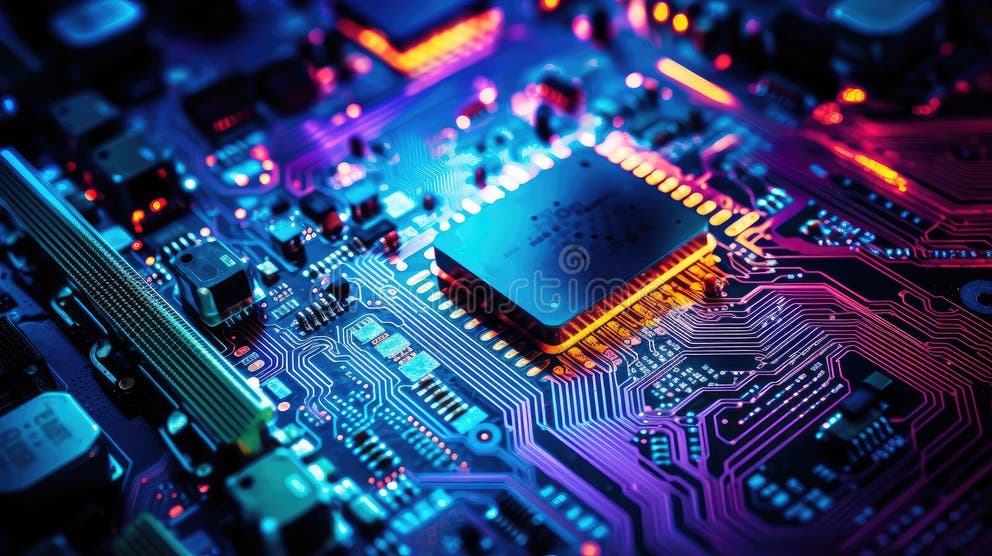 Information Technology Components Stock Illustrations – 6,760 ...