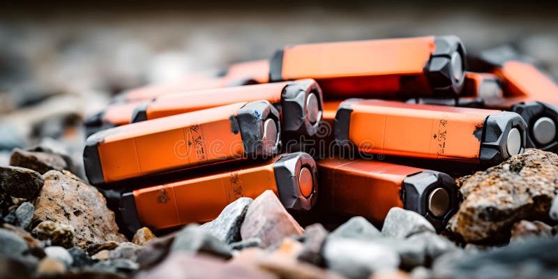 Components of a Lithium Ion Battery Up Close. Concept Lithium, Anode ...