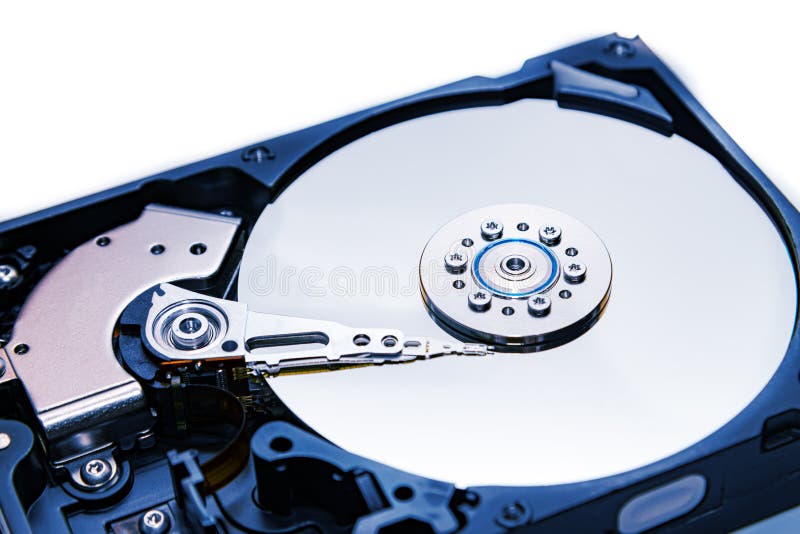 Components for PC. Open Hard Disk Storage. Recovery and Storage of ...
