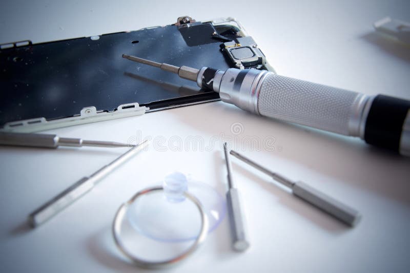 Components and tools stock photo. Image of computer - 182240706