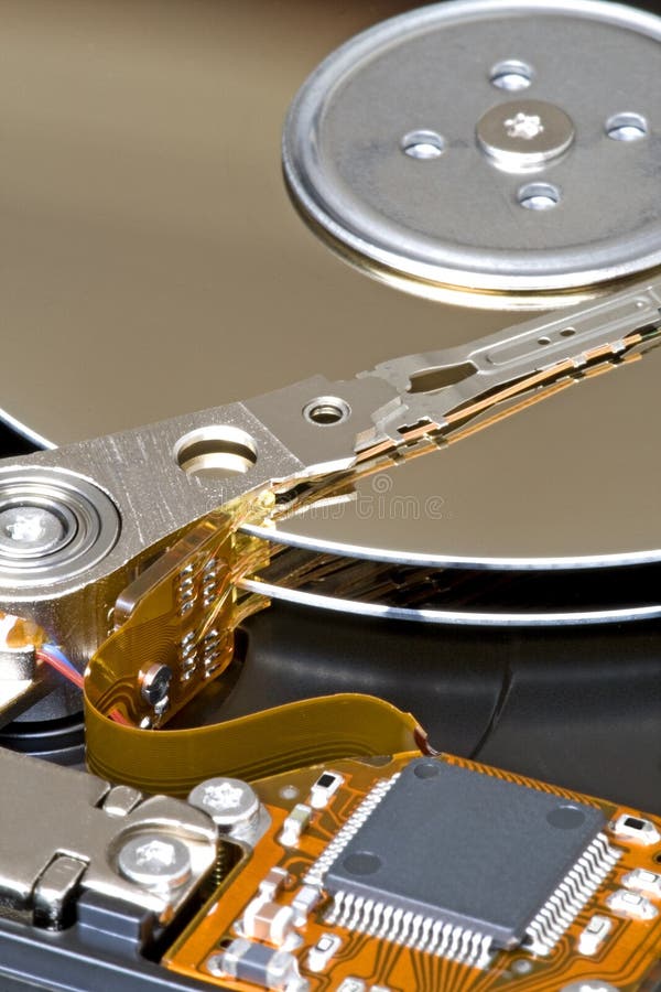 Composant de disque dur image stock. Image du objet, tête - 5047797
