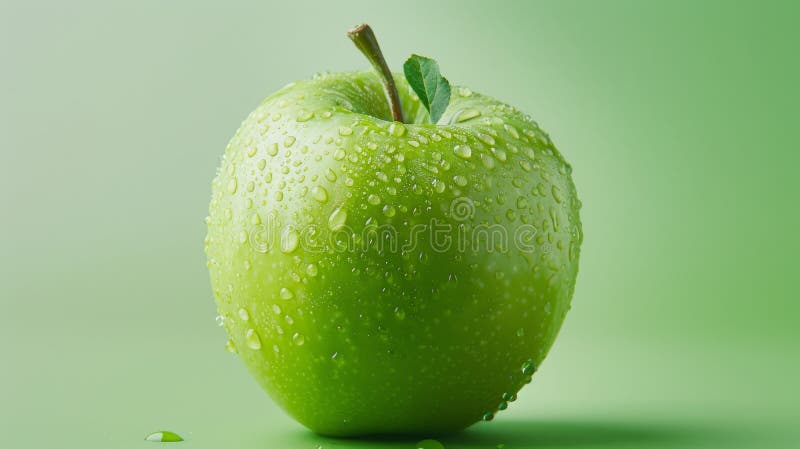 Compose an Artwork Inspired by the Crispness and Flavor of a Green ...