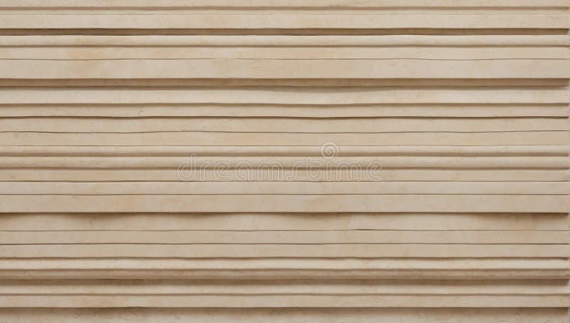 Fluted Symphony: Carved Limestone Elegance. AI Generate Stock ...