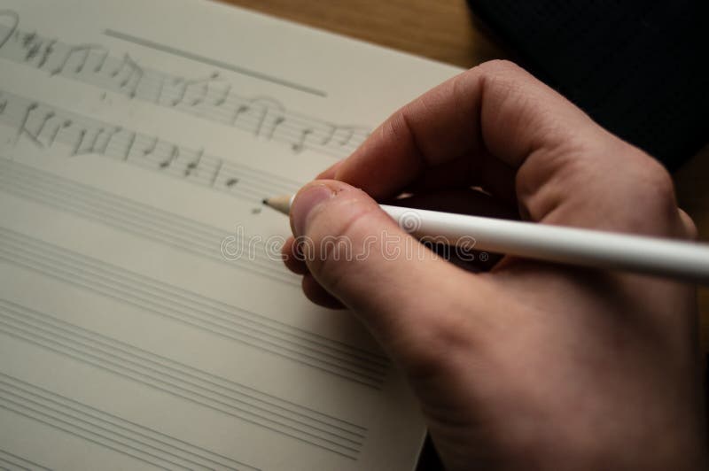 Composer stock photo. Image of blur, musician, player - 86623966