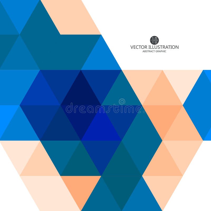 Composición Triangular De Gráficos Abstractos, Ejemplo Del Vector Stock ...