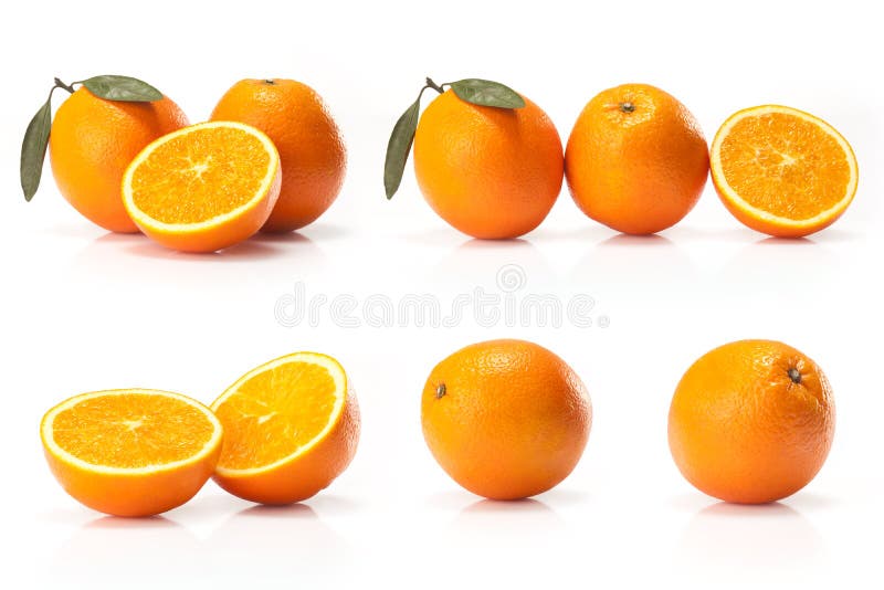 Composite of Big Oranges Fruit Stock Photo - Image of flavour ...