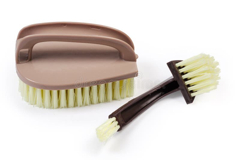 Composite Clothes Brush Disassembled into Its Component Parts Stock ...