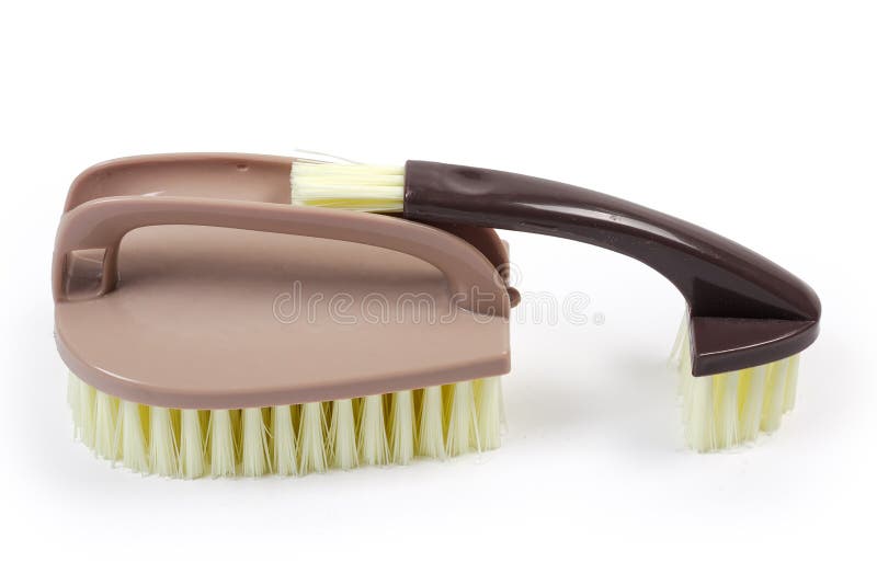 Composite Clothes Brush Disassembled into Its Component Parts Stock ...