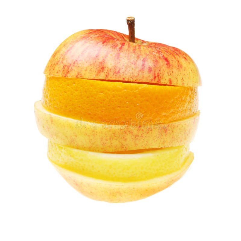 Composite fruit stock image. Image of apple, sandwich - 11193417