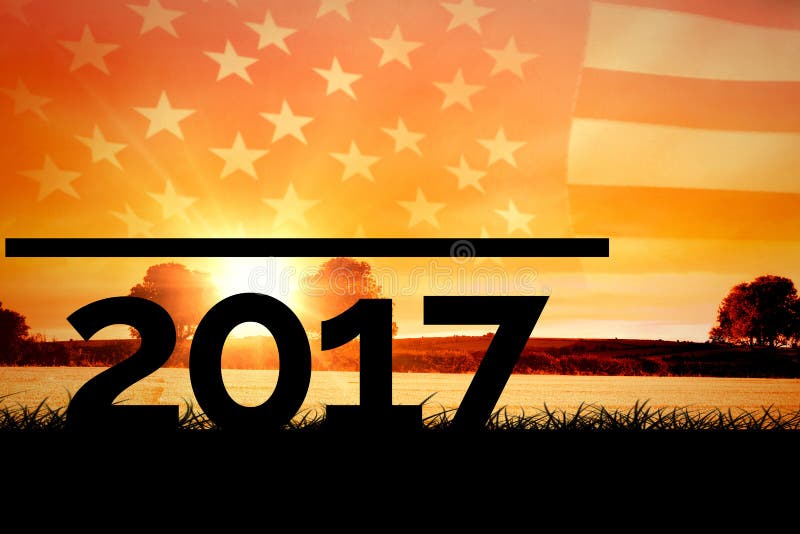 Composite image of 2017 stock illustration. Illustration of countryside ...