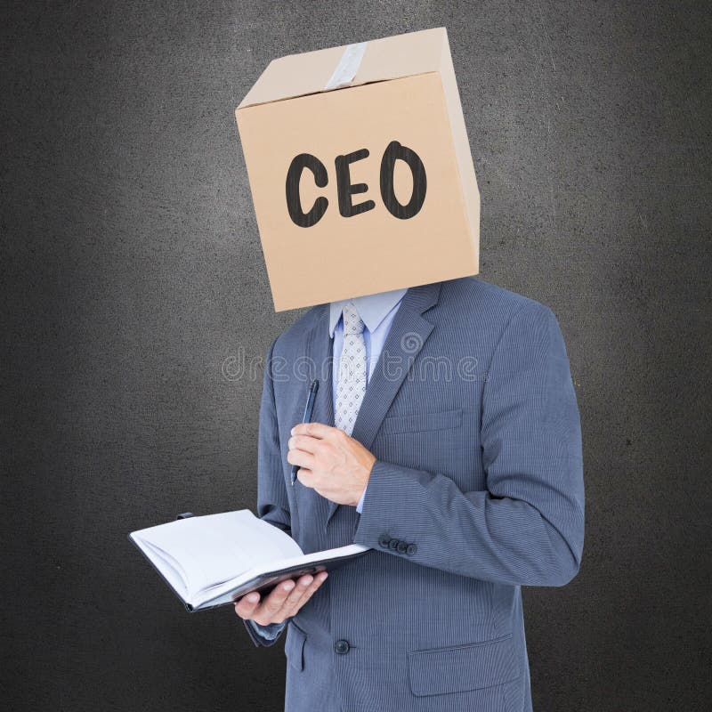 Composite Image of Anonymous Businessman with Diary Stock Image - Image ...