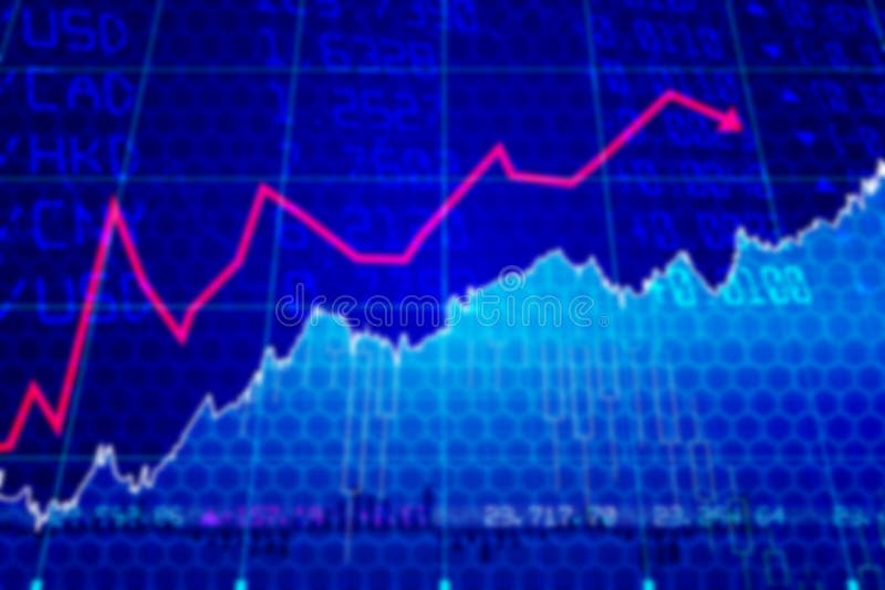 Composite Image of Arrow Symbols and Graphs Stock Illustration ...