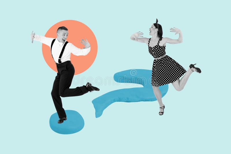 Grace Young Lady Man Dance Question Sign Stock Photos - Free & Royalty ...