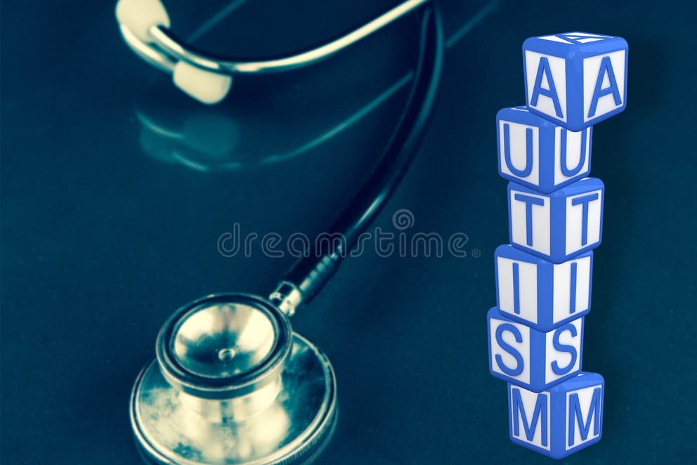 Composite Image of Autism Building Blocks Stock Illustration ...