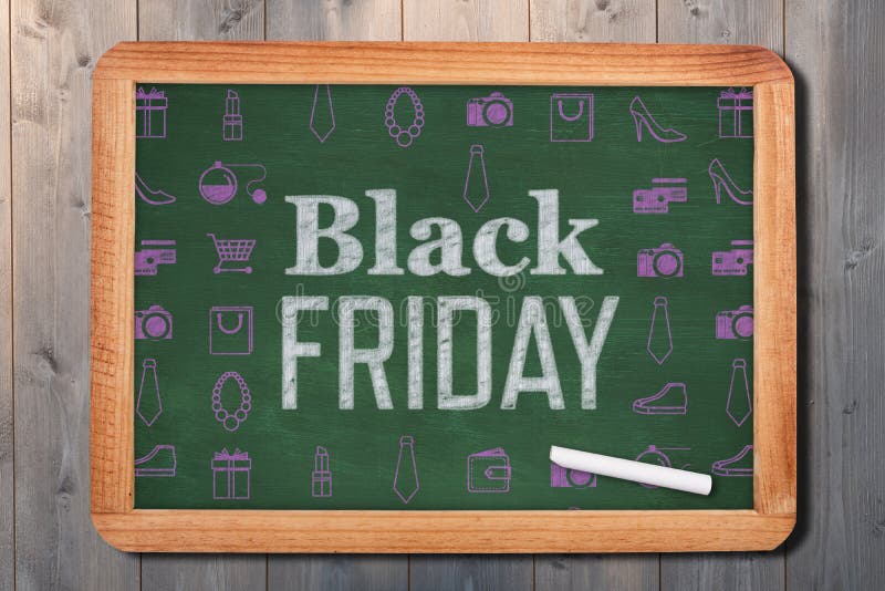 Composite Image of Black Friday Advert Stock Illustration ...