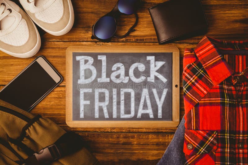 Composite Image of Black Friday Advert Stock Illustration ...