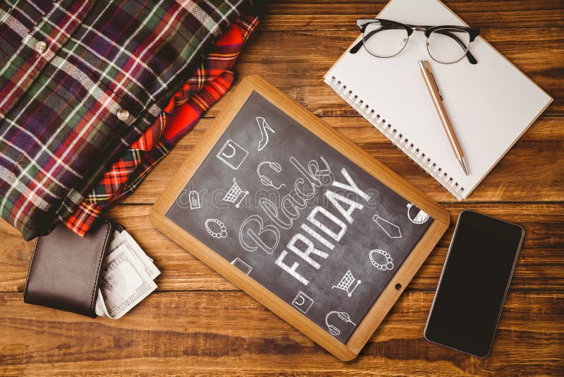 Composite Image of Black Friday Advert Stock Illustration ...