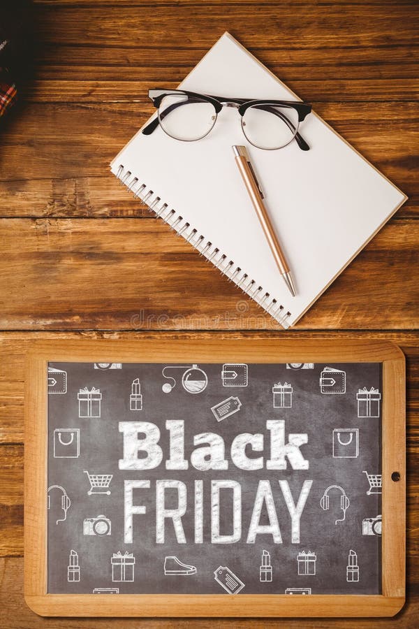 Composite Image of Black Friday Advert Stock Illustration ...