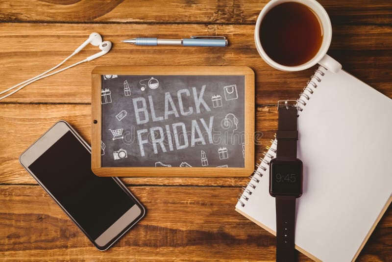 Composite Image of Black Friday Advert Stock Illustration ...