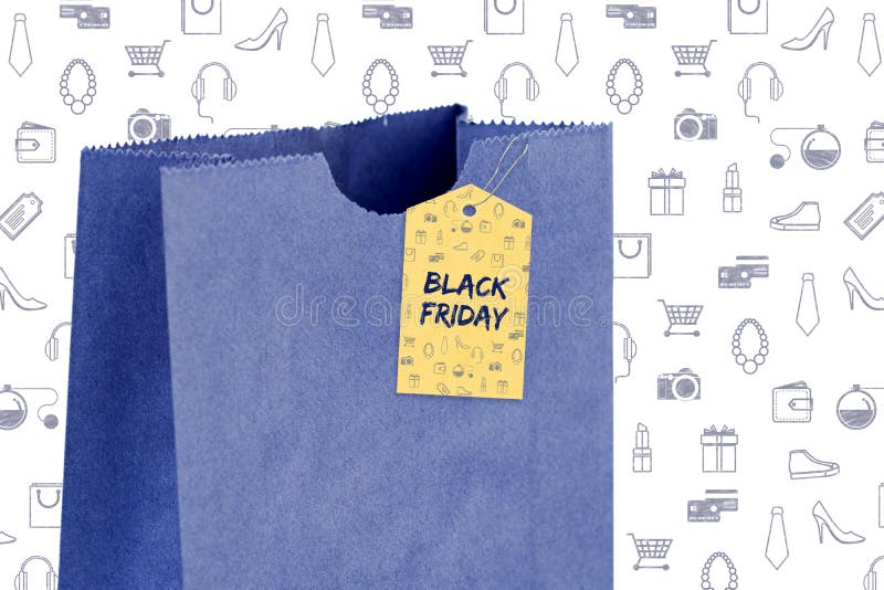 Composite Image of Black Friday Advert Stock Illustration ...