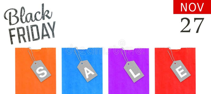 Composite Image of Black Friday Advert Stock Illustration ...