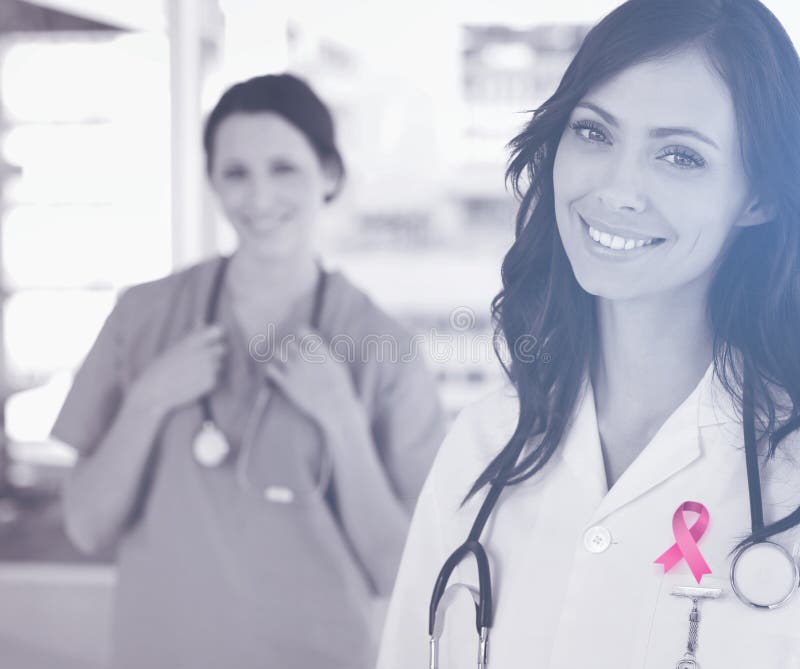 Composite Image of Breast Cancer Awareness Ribbon Stock Photo - Image ... Composite Image of Breast Cancer Awareness Ribbon Stock Photo - Image ...