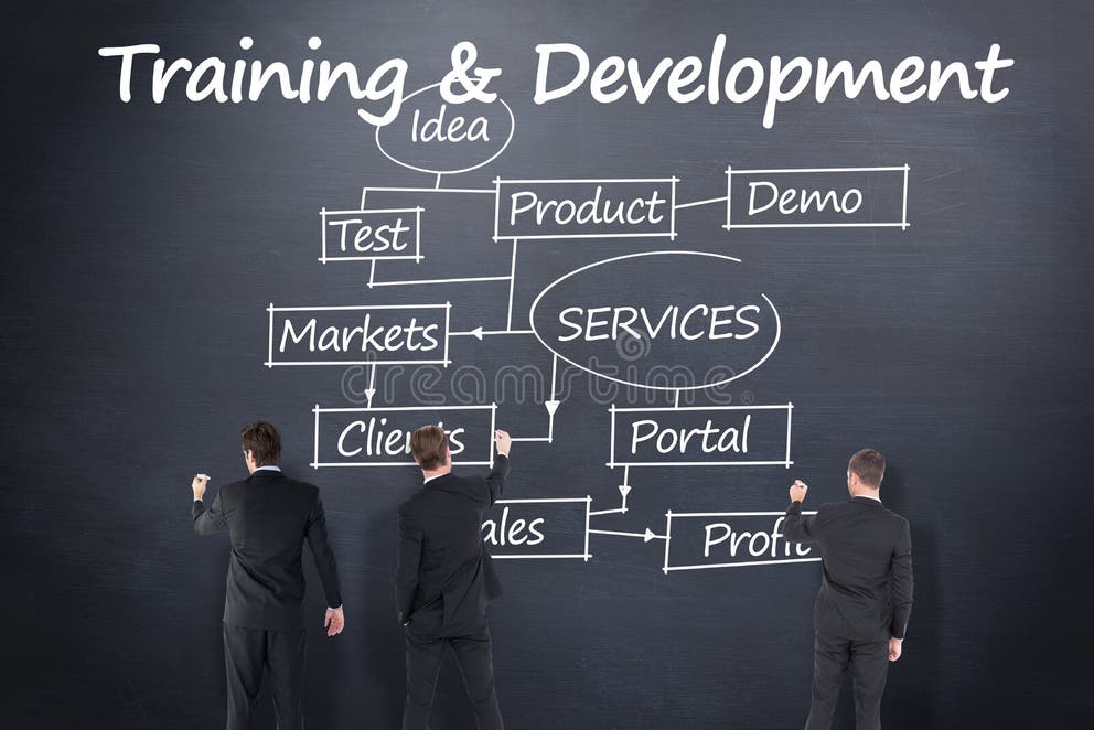 Composite Image of Business Team Writing Stock Image - Image of idea ...