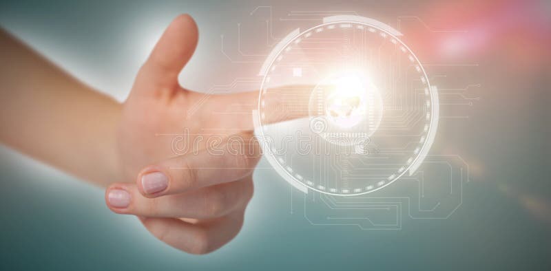 Composite Image of Close-up of Cropped Hand Stock Image - Image of ...