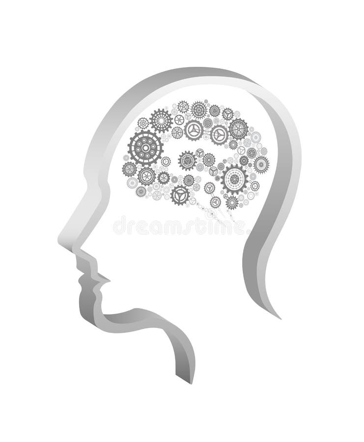 Synergies of the Mind stock illustration. Illustration of inspiration ...