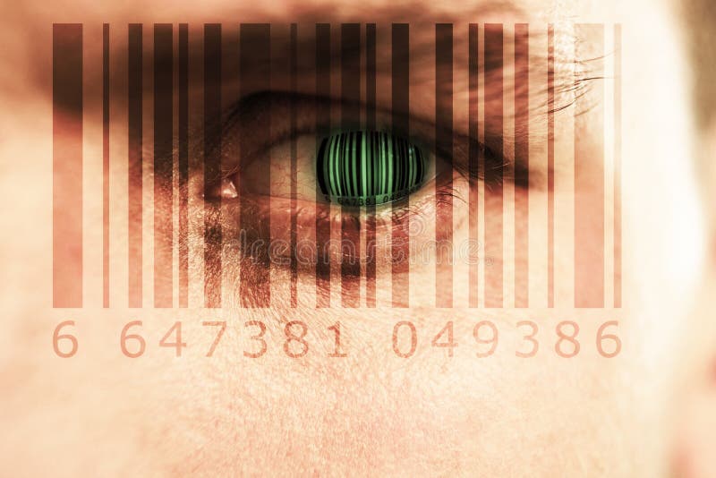 Composite Image of Composite Image of Bar Code Stock Photo - Image of ...