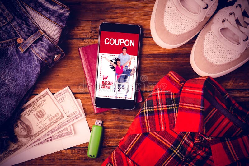 Composite Image of Differents Objects Using for Adventure Stock Image ...