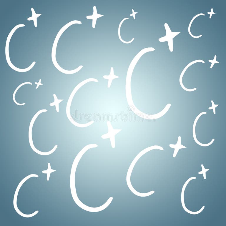 Composite Image of Drawn C+ Grade Stock Illustration - Illustration of ...