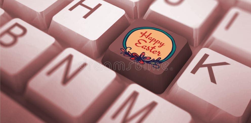 Composite image of easter stock illustration. Illustration of ...