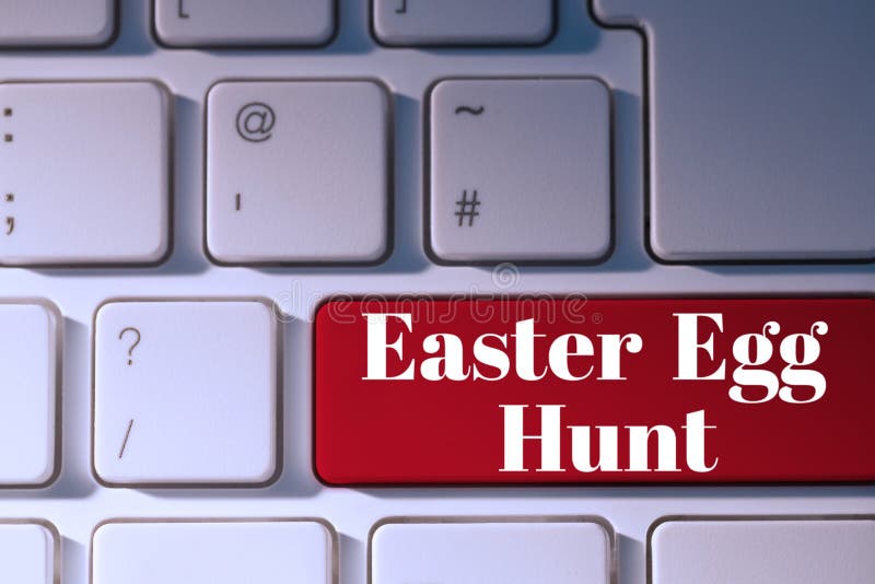 Composite Image of Easter Greeting Stock Illustration - Illustration of ...