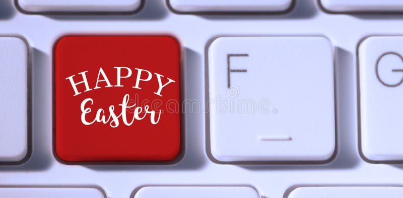 Composite Image of Easter Greeting Stock Illustration - Illustration of ...