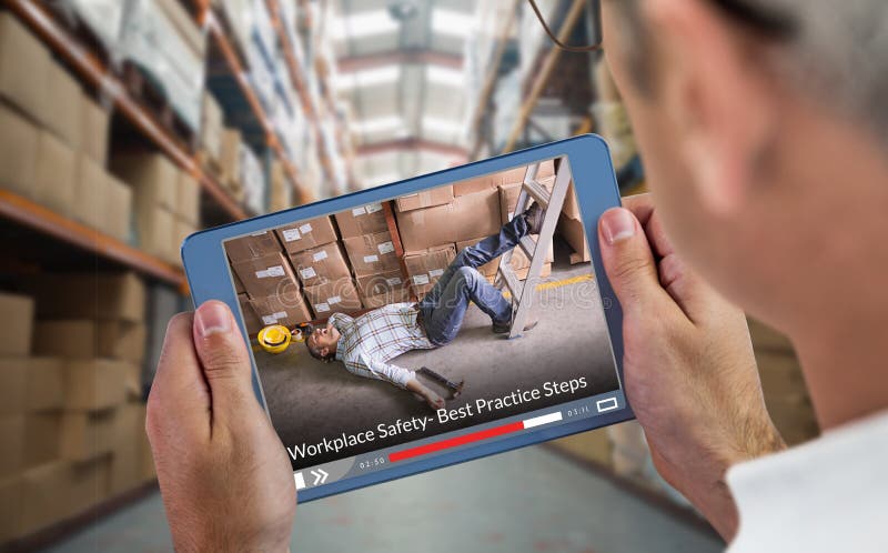 Composite Image of Fast Forward Sign on Digitally Generated Blank ...