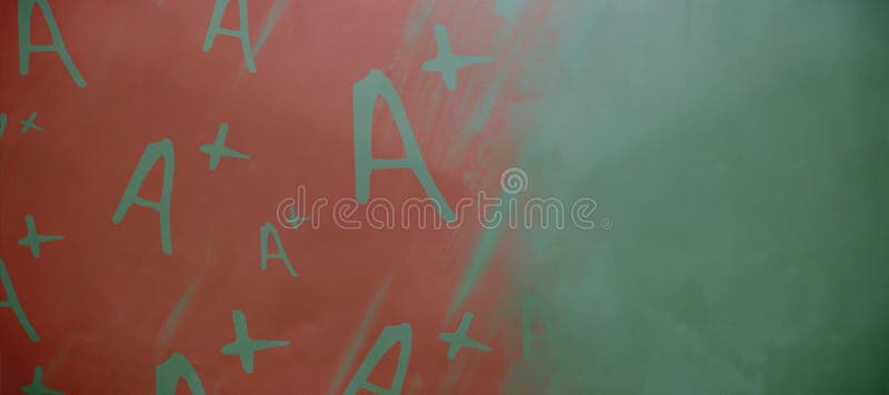 Composite Image of Graphic Image of a Plus Grade Stock Illustration ...