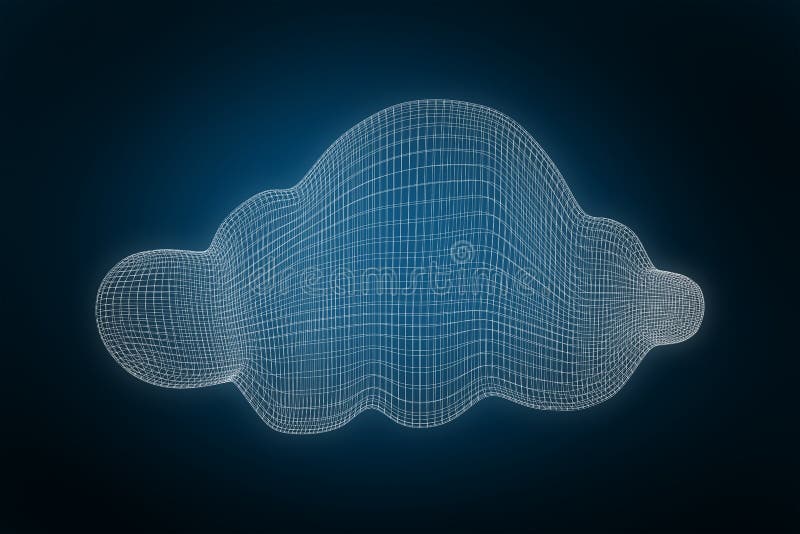 Composite Image of Grey Net Stock Illustration - Illustration of dark ...