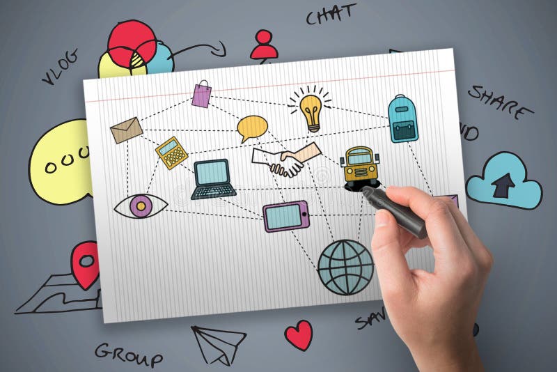 School Bus Paper Coloring Page Stock Photos - Free & Royalty-Free Stock ...