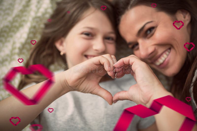 Composite image of hearts stock photo. Image of enjoyment - 92639750