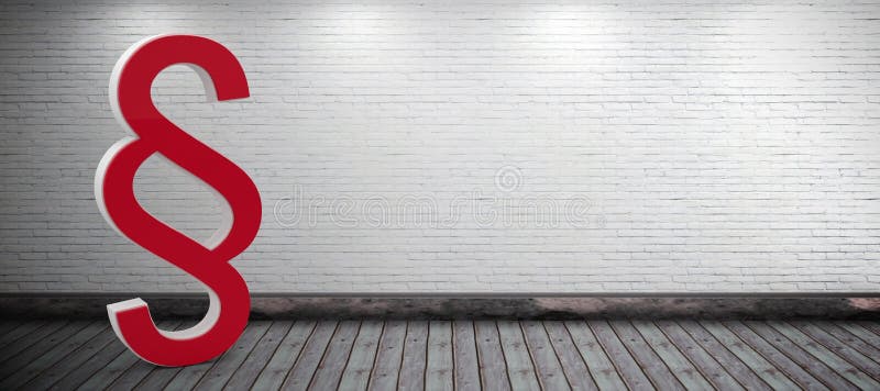 Composite Image of Icon of Section Symbol Stock Illustration ...