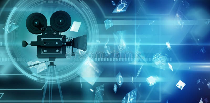 Composite Image of Interface Stock Illustration - Illustration of ...