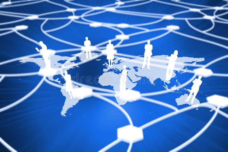 Composite Image of International Community Stock Photo - Image of shine ...