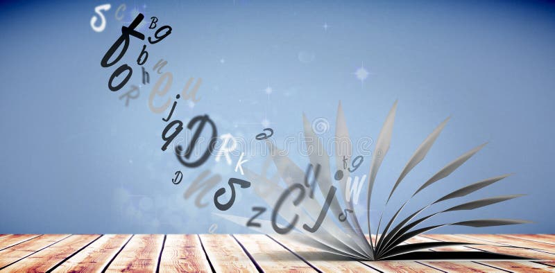 Letter Jumble Background Alphabet Words Spilled Mess Stock Illustration ...