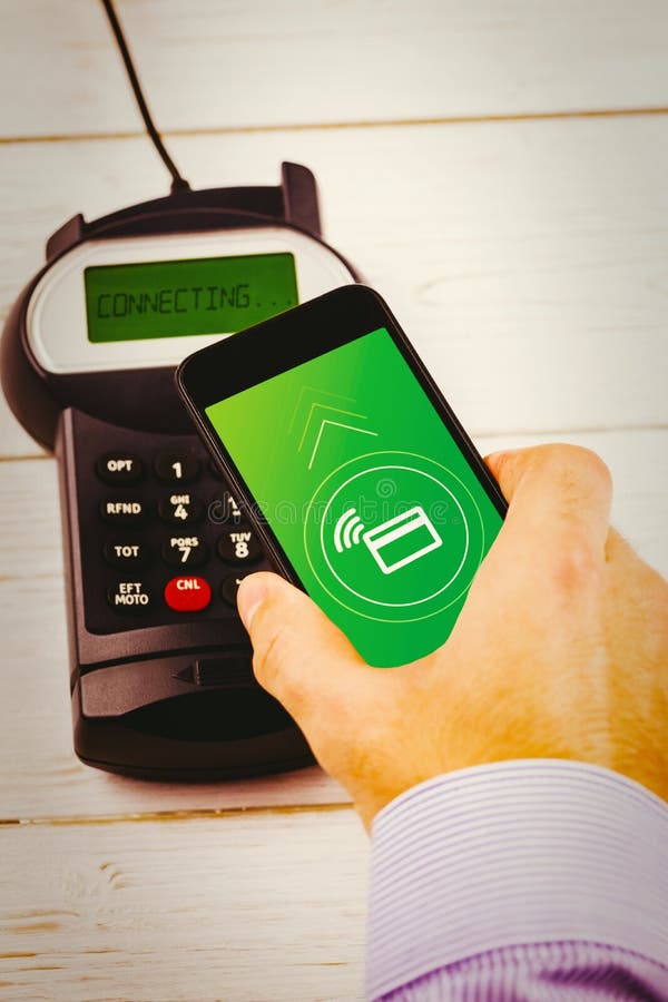 Composite Image of Loading Screen Stock Image - Image of contactless ...