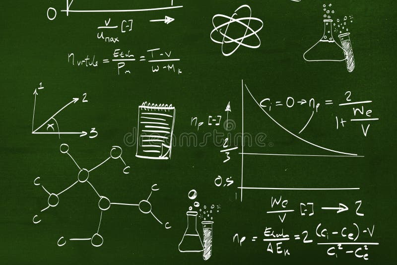 Science Doodles Seamless Pattern Stock Vector - Illustration of ...