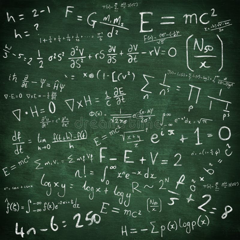 Maths Green Blue Stripes Rings Stock Illustration - Illustration of ...