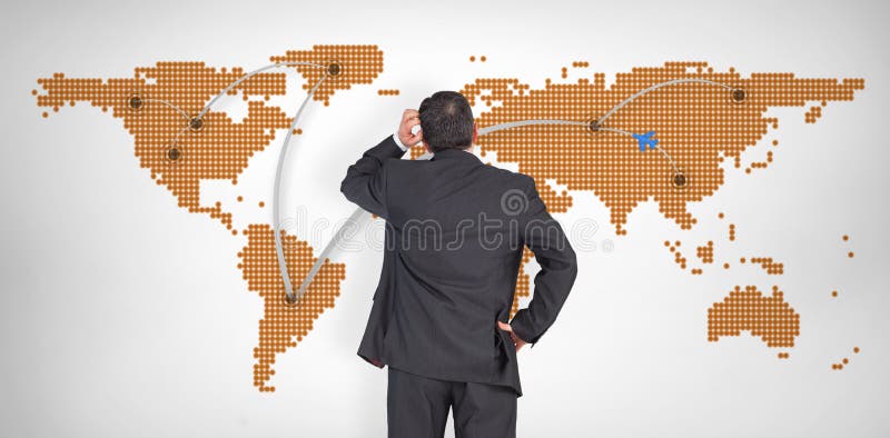 Businessman Considering a Brainstorm Stock Photo - Image of classy ...