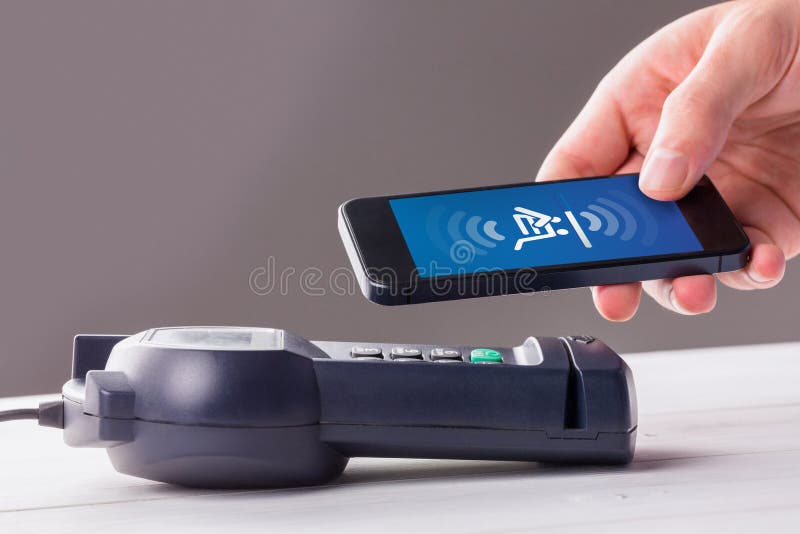 Composite Image of Payment Screen Stock Illustration - Illustration of ...